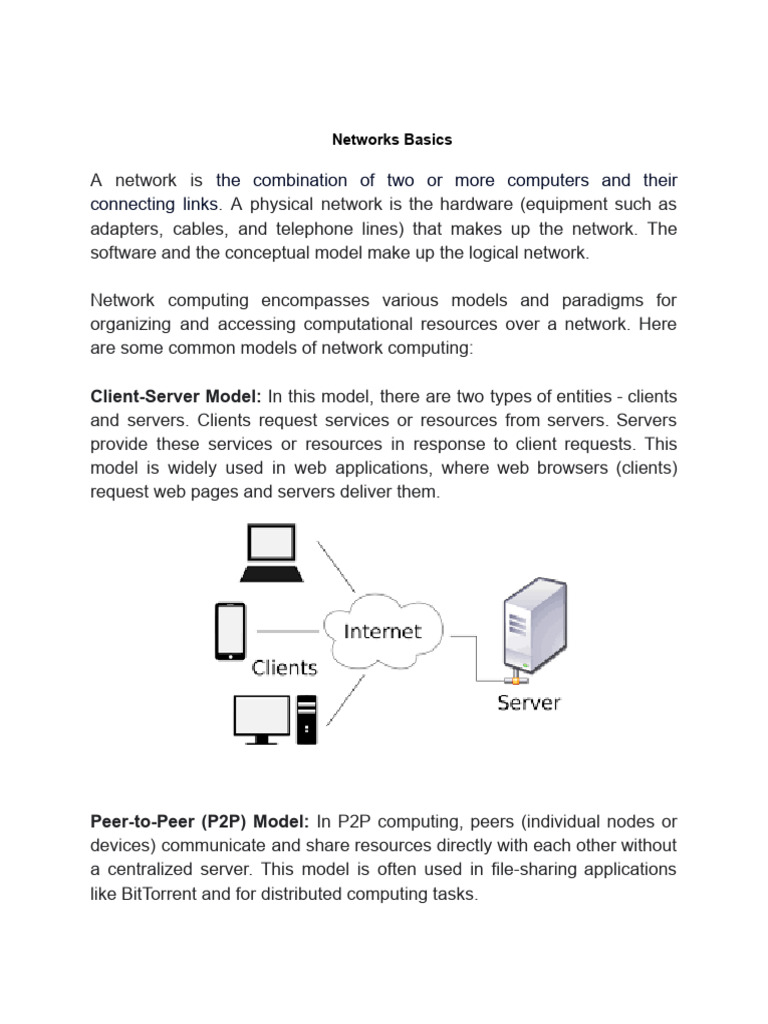 Computer Network Unit 3 | PDF | Computer Network | Peer To Peer