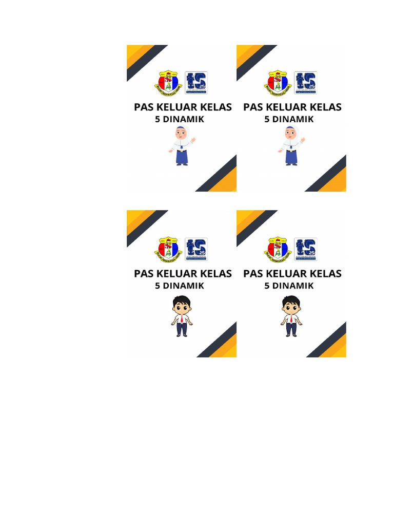 Pas Keluar Kelas | PDF