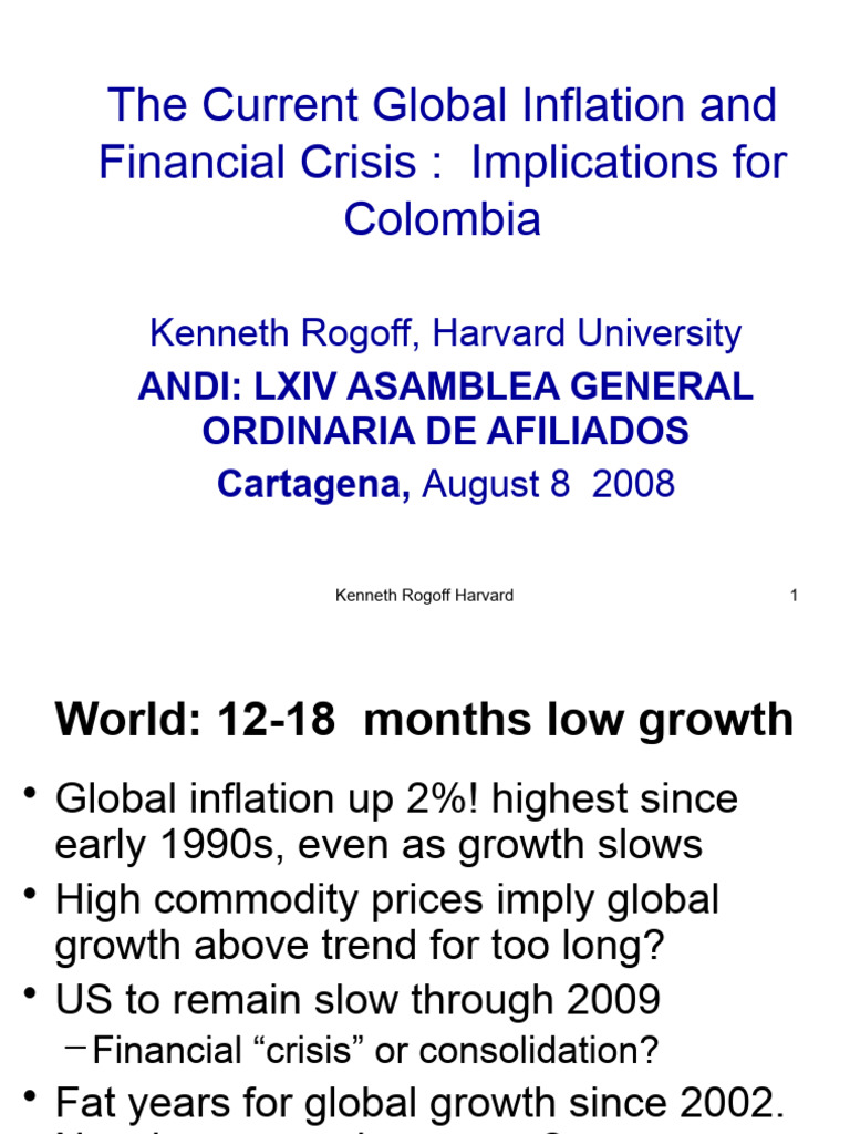 ROGOFF | PDF | Inflation | Balance Of Payments