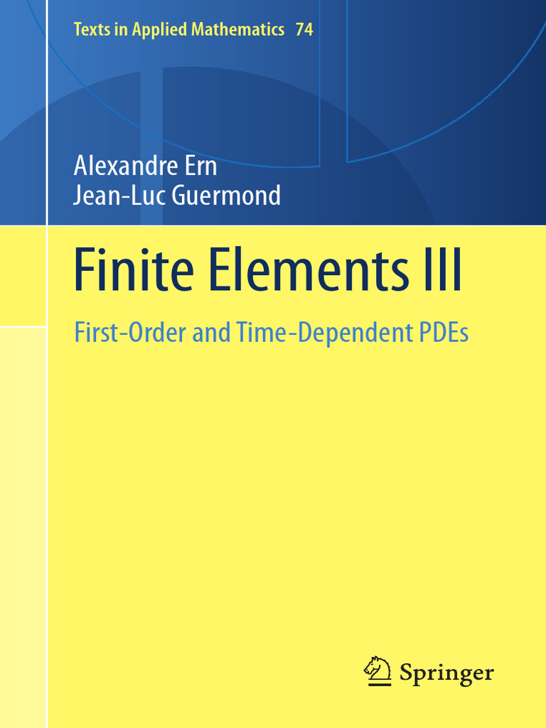 Fem 3 | PDF | Partial Differential Equation | Differential Calculus