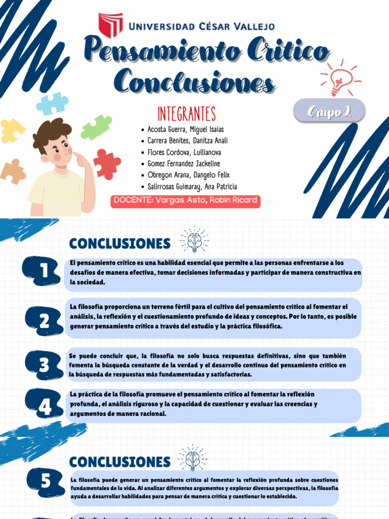 3 Pensamiento Critico | PDF | Pensamiento crítico | Pensamiento