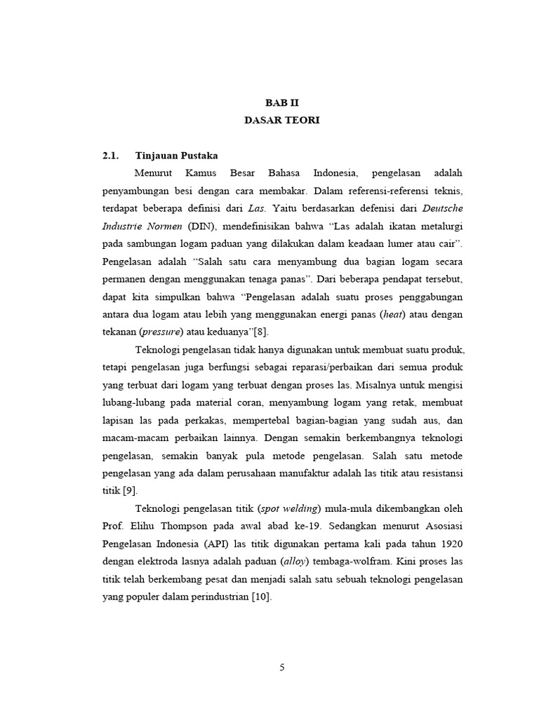 Modul Las Titik (Spot Welding) | PDF