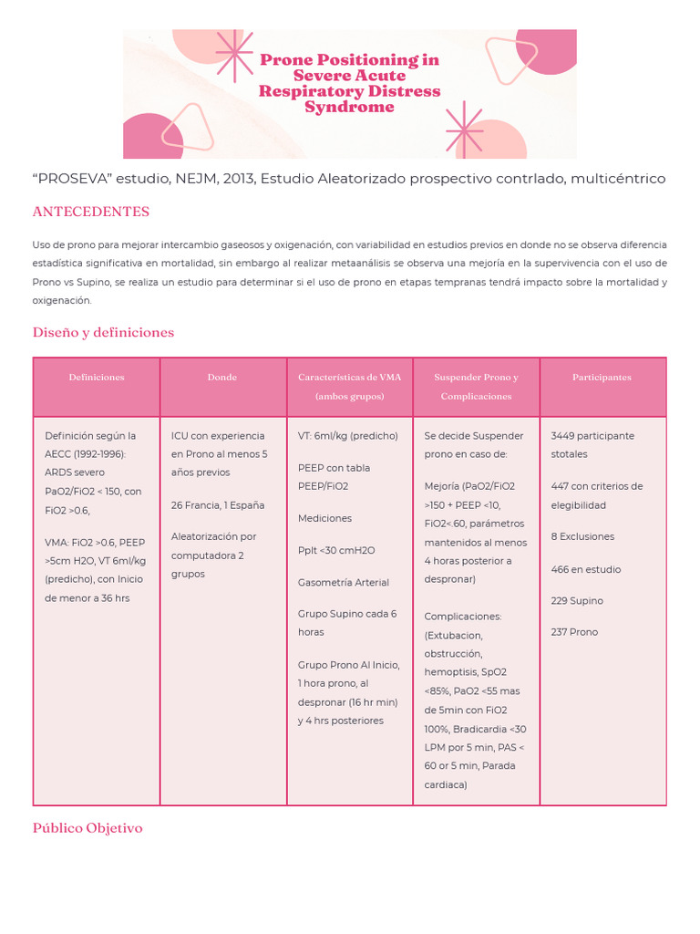 Resumen Proseva 2013 - Prono | PDF | Neumología | Emergencias Médicas