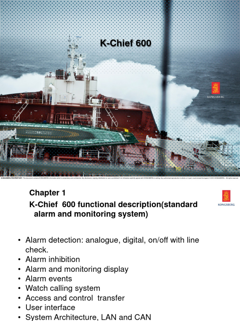 K-Chief 600 Presentation | PDF | Login | Ethernet
