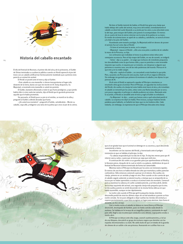 (15-21 Julio) Historia Del Caballo Encantado | PDF