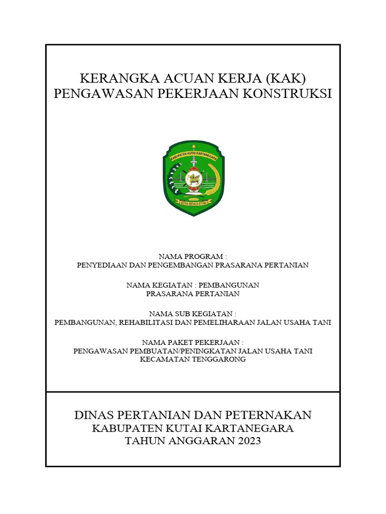 Kak Pengawasan Jut | PDF