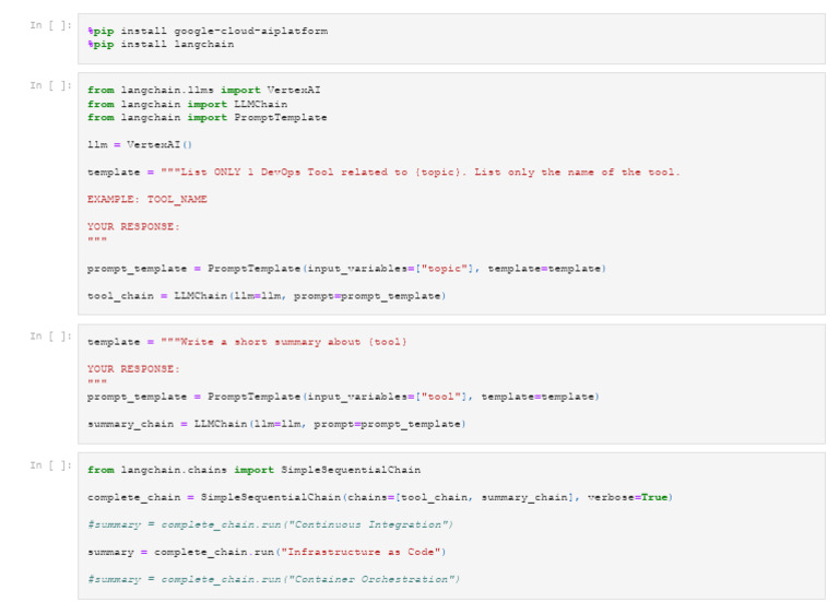 Langchain 02 Chaining | PDF | Computers