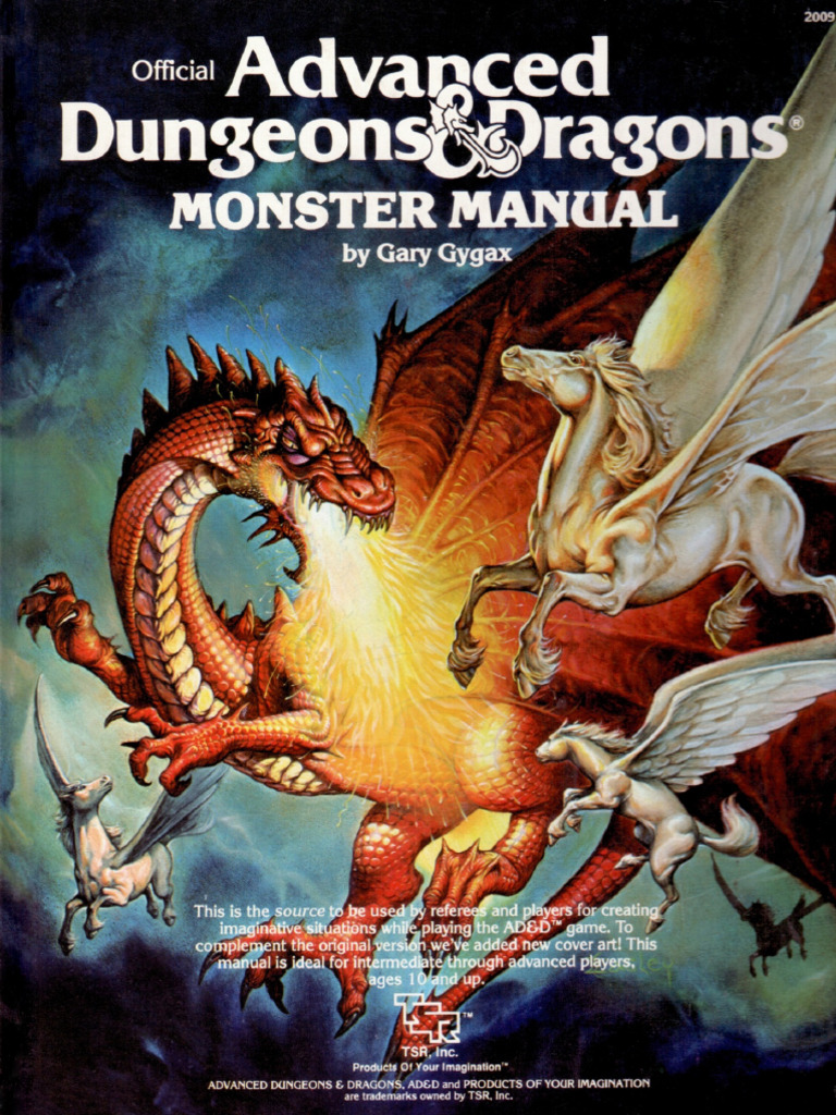 ADnD Monster Manual I 1st Edition Revised | PDF