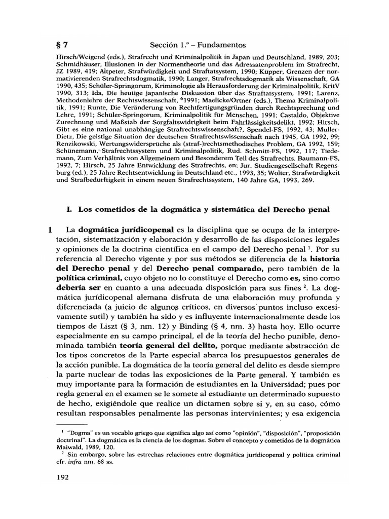 Roxin - Claus 192 195 | PDF | Derecho penal | Crímenes