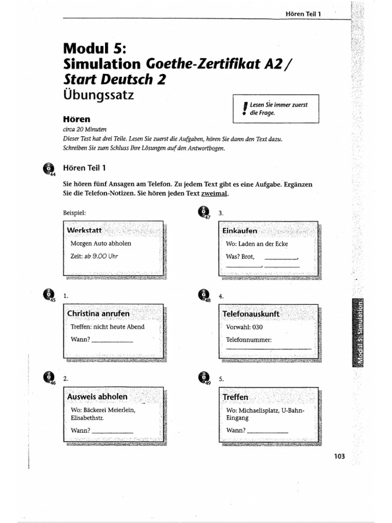 Fit Fur Deutsch A2-Edited | PDF