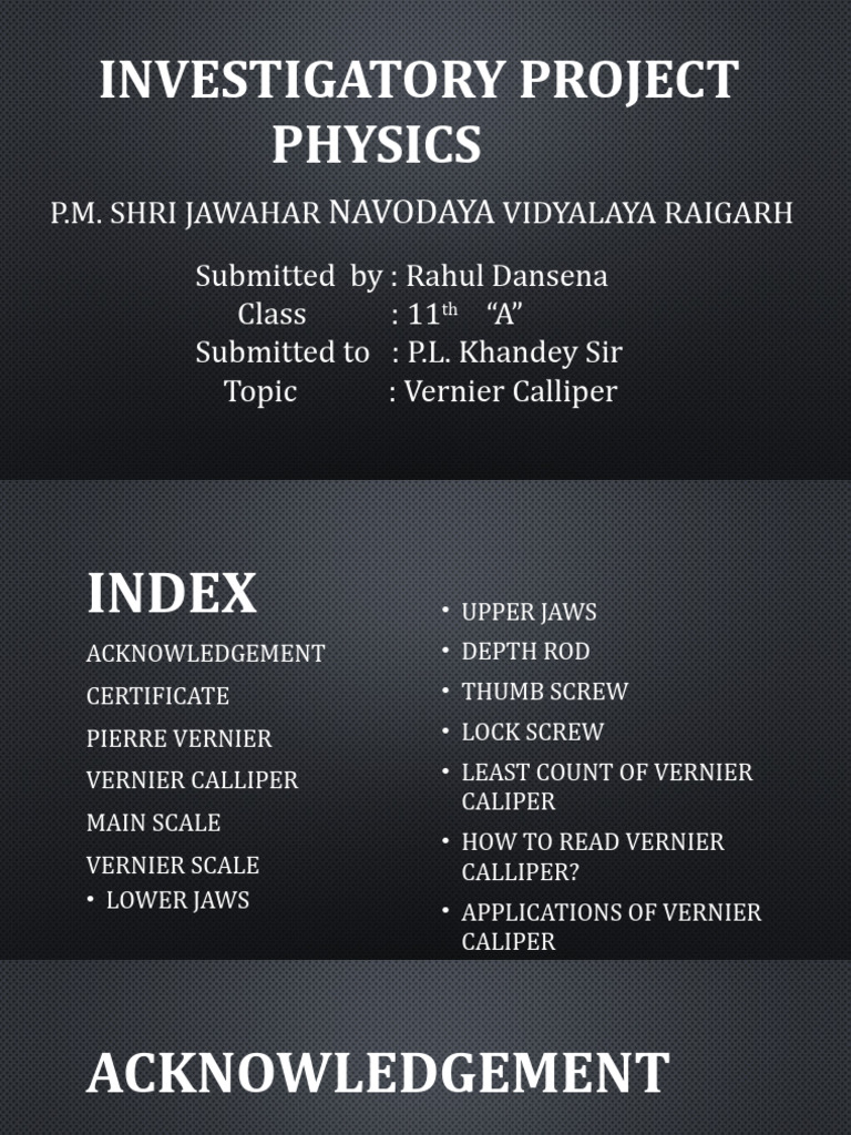 Investigatory Project Physics | PDF | Home & Garden