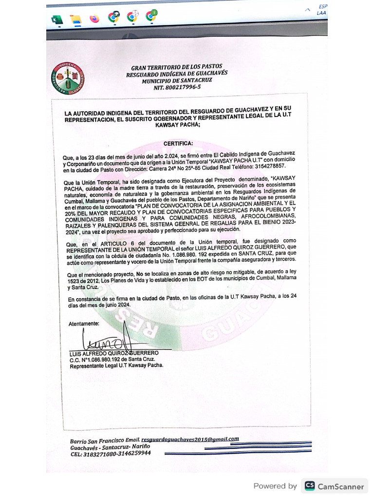 Certificación | PDF