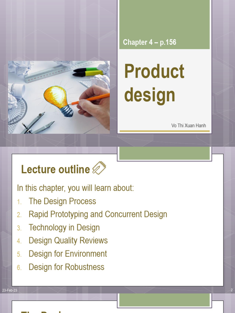 Chap 4 - Product Design - SV | PDF | Reliability Engineering | Computer ...