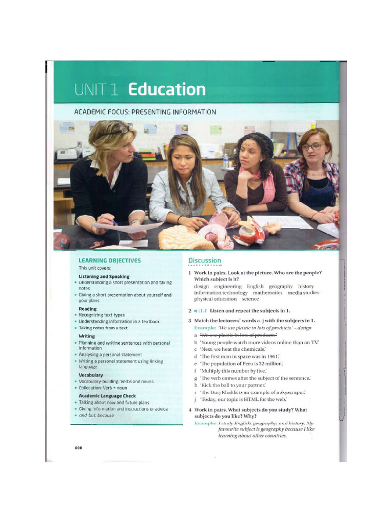 UNIT 3 (UNIT 1 EAP) - Compressed | PDF