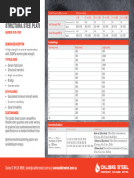 GR350 Structural Steel Plate Details | PDF | Structural Steel ...