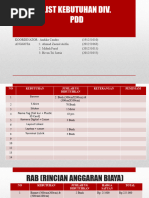 Apa Saja Tugas Divisi PDD Di Acara GRADASI | PDF