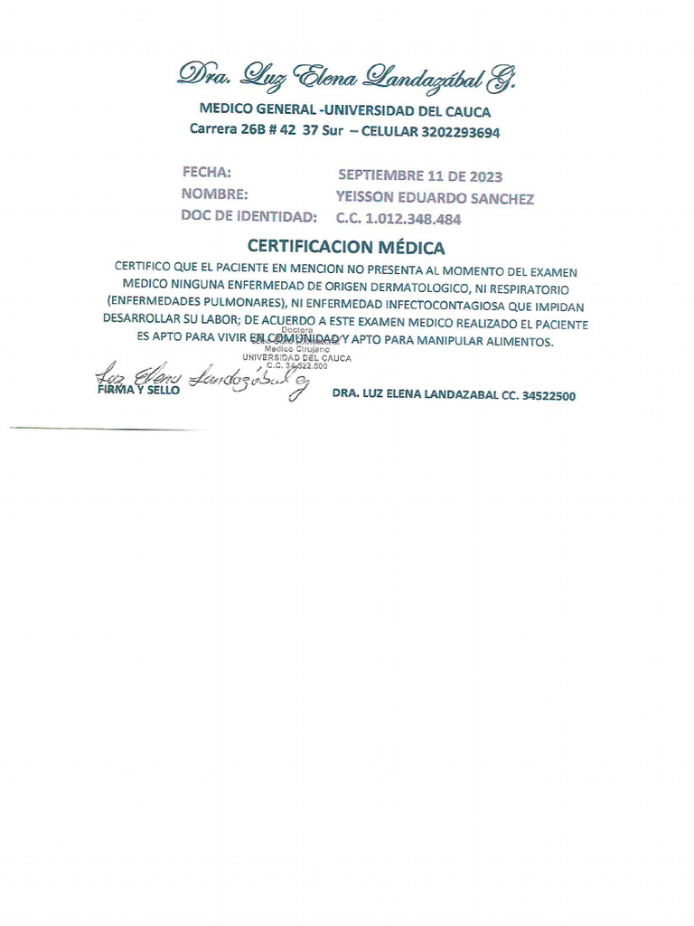 VH YEISON SANCHEZ | PDF