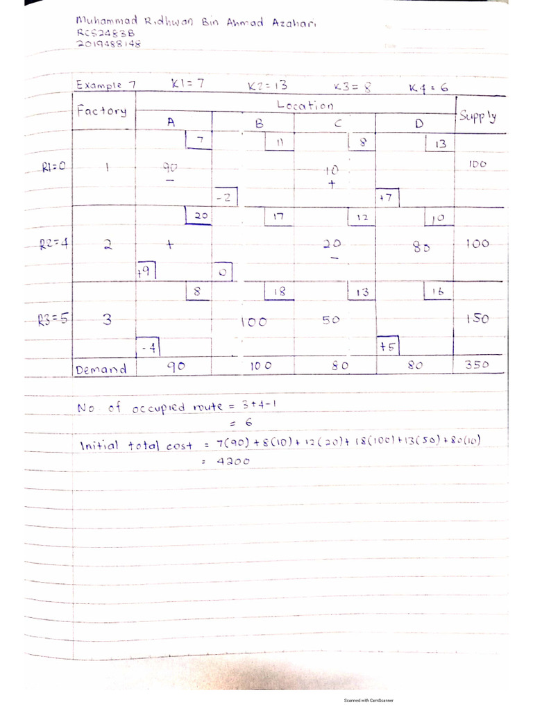 Qmt437 Muhammad Ridhwan | PDF
