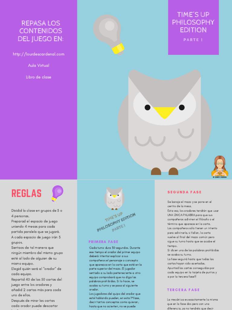 Reglas Time S Up | PDF | Juego de azar