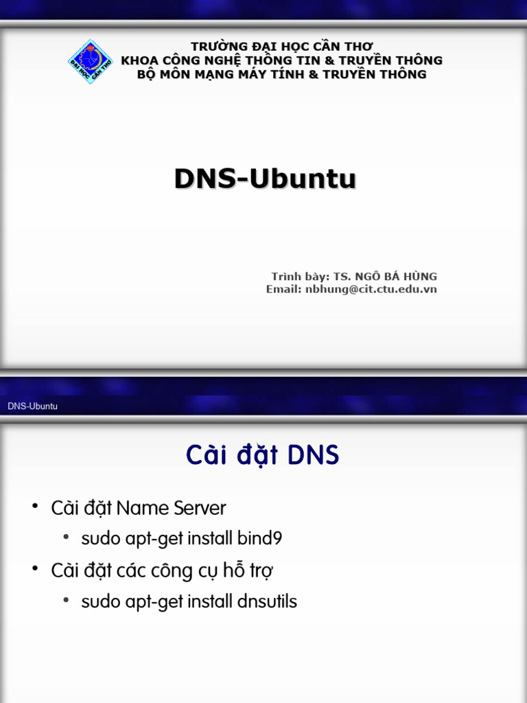 14 DNS Ubuntu | PDF