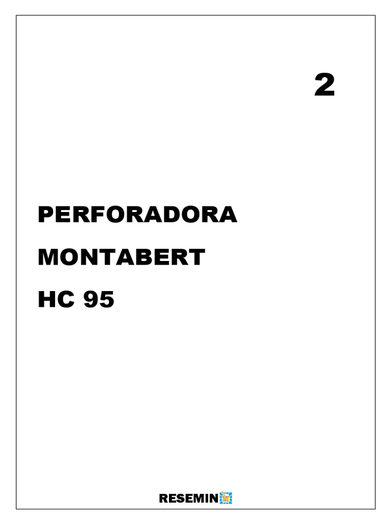 Perforadora HC 95 | PDF