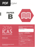Icas Past Papers Answers | PDF