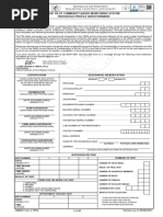 Barangay Census Form 2024 Sample | PDF