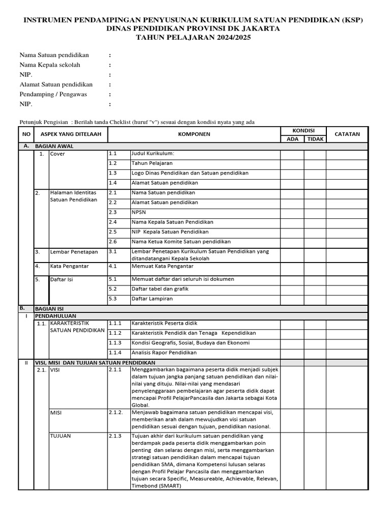 INSTRUMEN KSP SMA 2024 DKJ (1) | PDF
