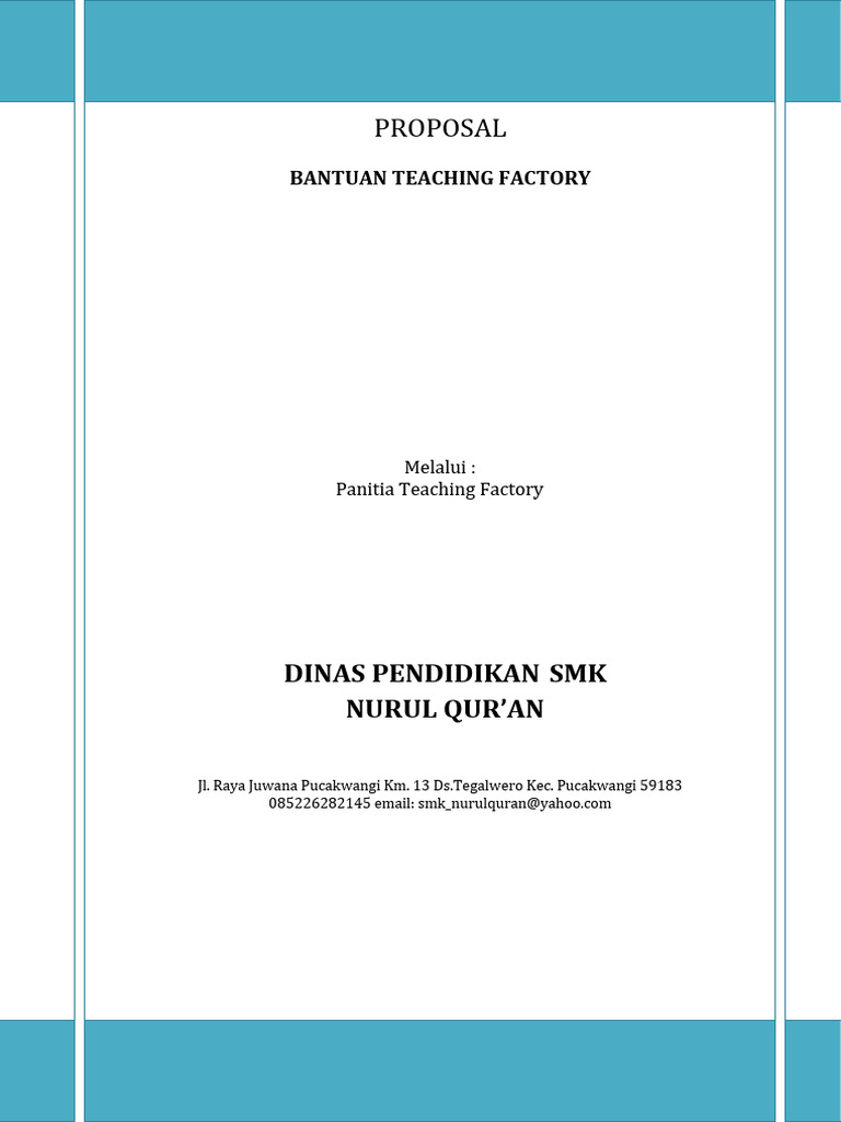 Proposal Tepa SMK | PDF