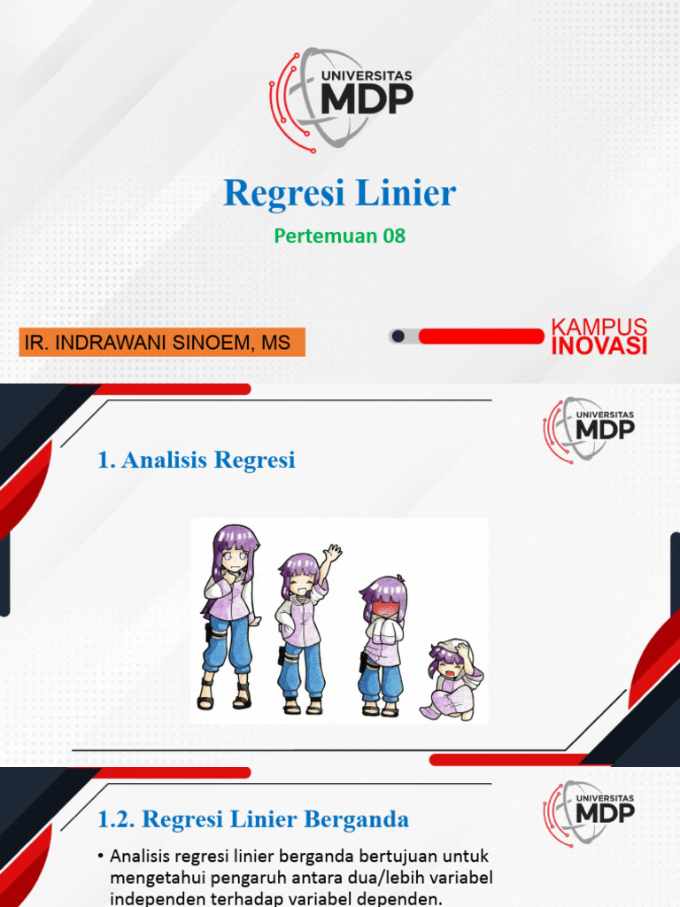 Analisis Regresi Linear Berganda | PDF