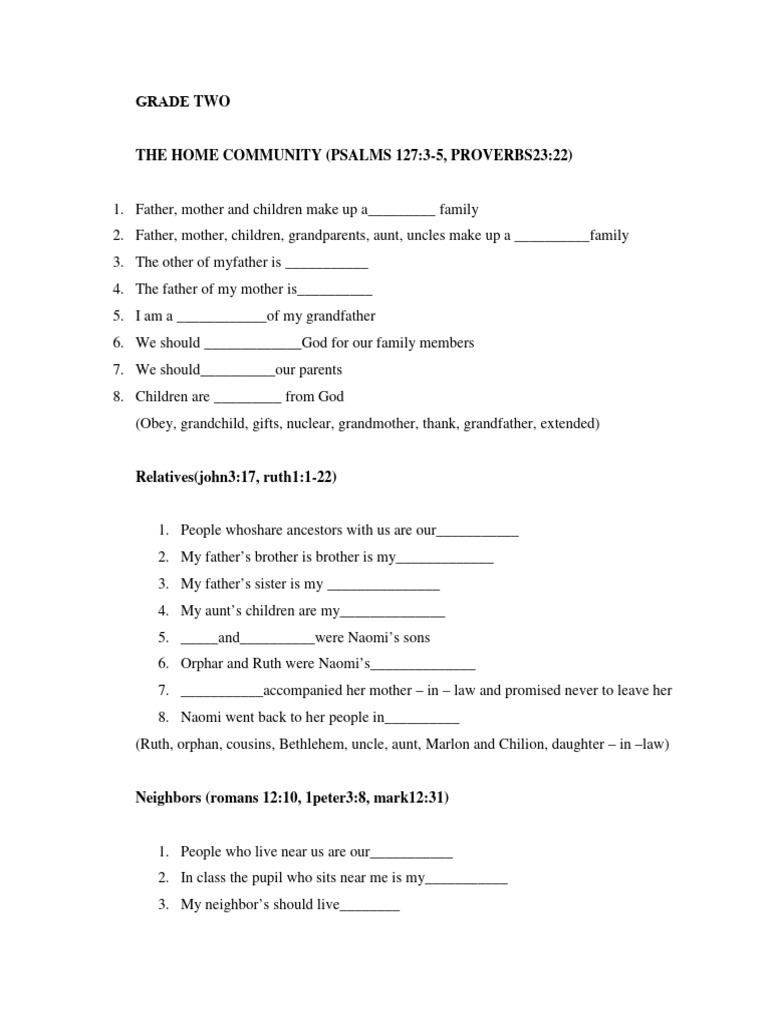 Grade 2 CRE Notes Complete Teacher.co .Ke | PDF | Biblical Magi | Jesus