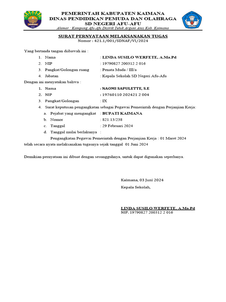 Naomi SPMT P3K 2024 | PDF