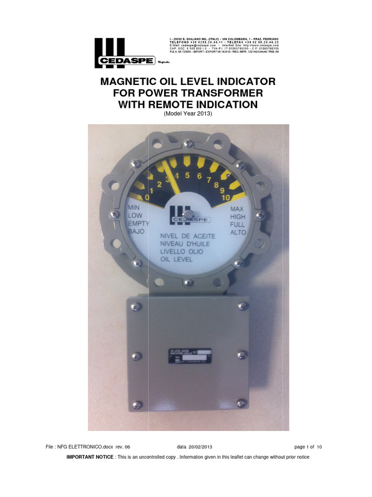 b3 Molg NFG DIGITAL MY2013 | PDF | Scada | Electricity