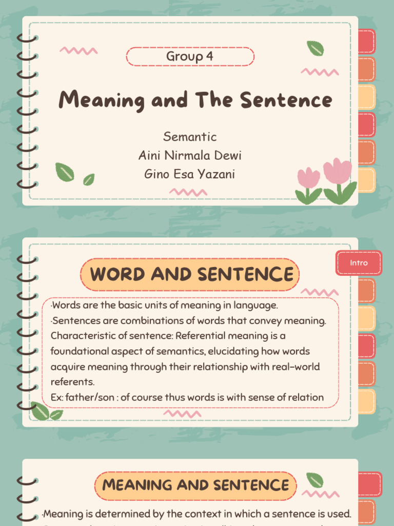 Green Yellow Aesthetic Cute Notebook Group Project Presentation | PDF ...