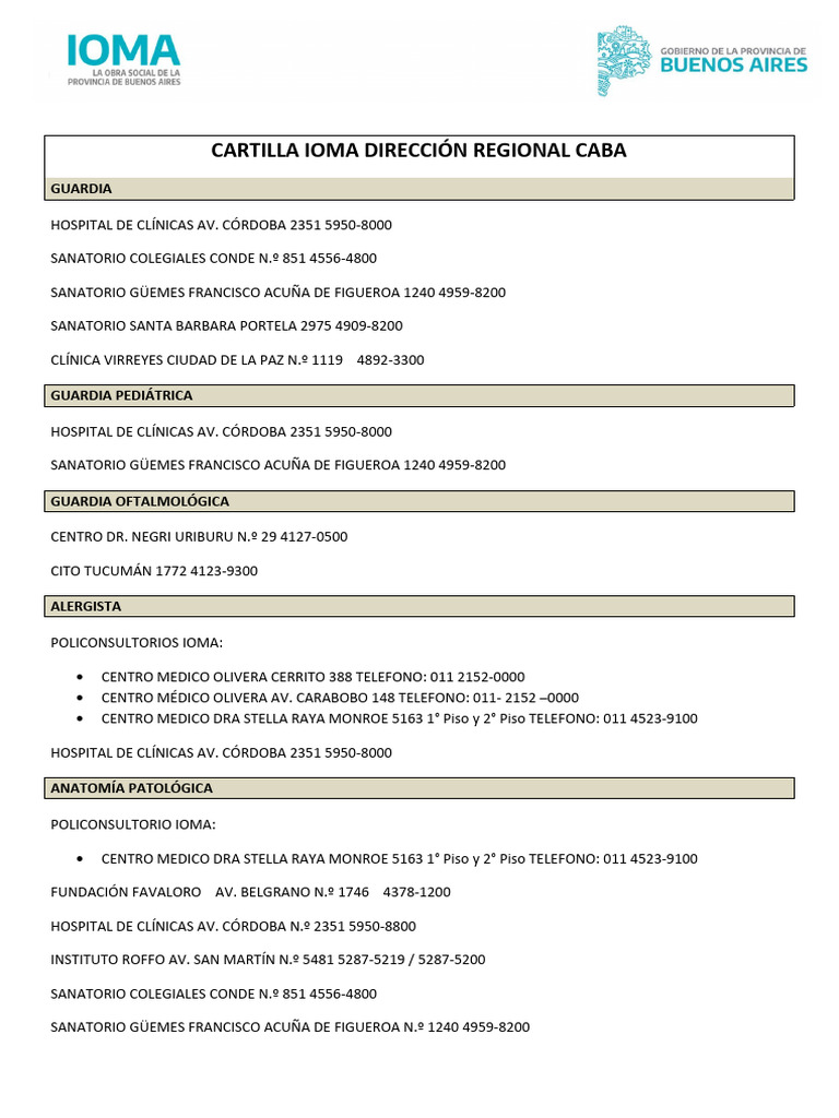 Cartilla Caba 2023 | PDF | Medicina CLINICA
