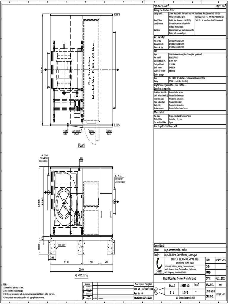 689-23 - GAD (3) - Model | PDF | Manufactured Goods | Mechanical ...