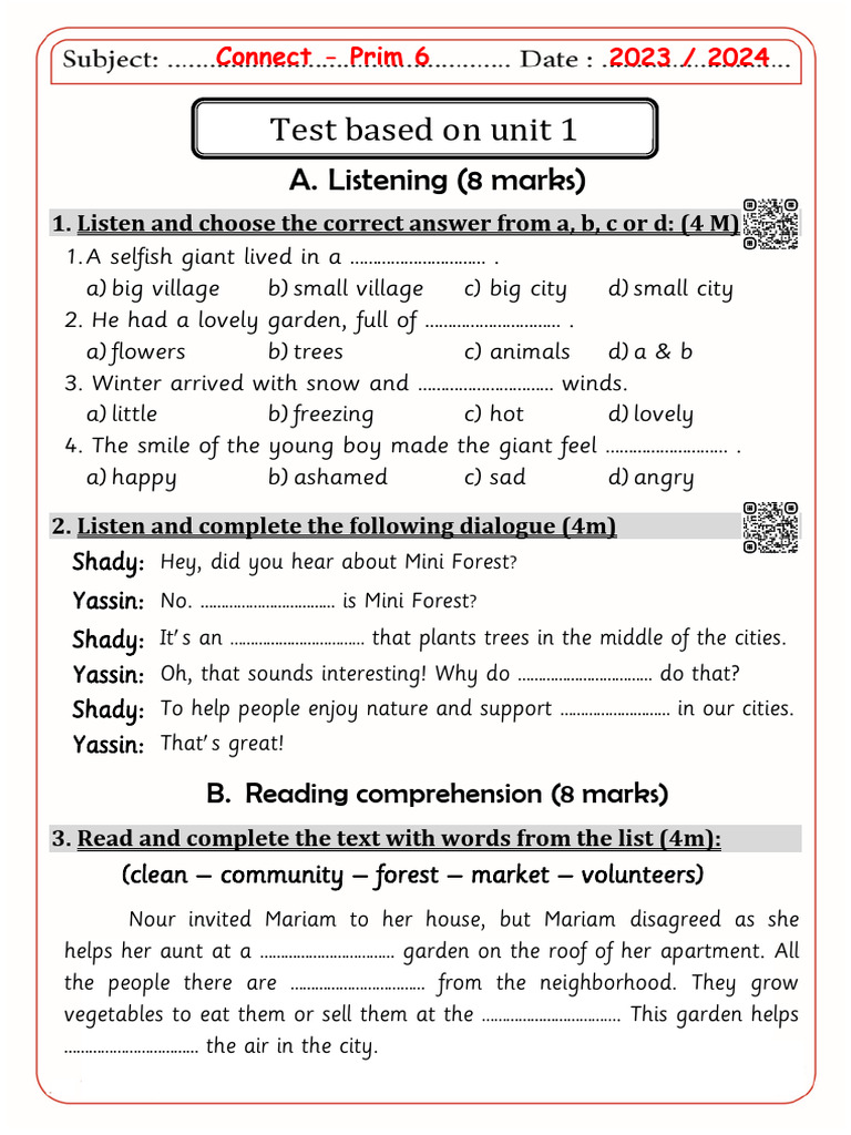 Connect 6 | PDF | Language Arts & Discipline | Home & Garden