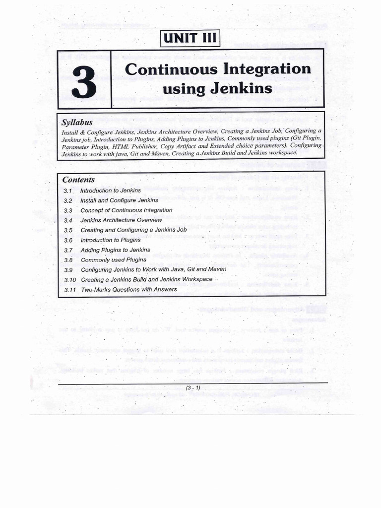 Devops Unit-3 | PDF