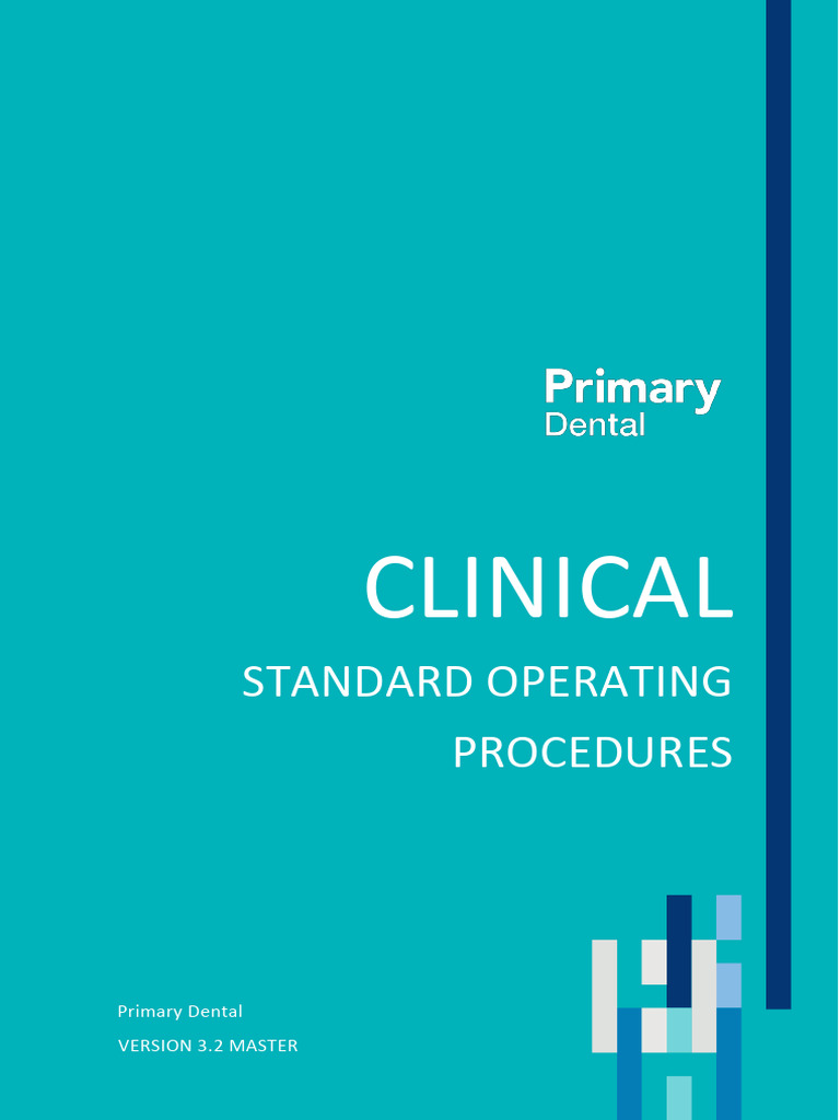 Primary+Dental+Clinical+SOP+v3 2+MASTER+31 08 2020 | PDF | Hand Washing ...