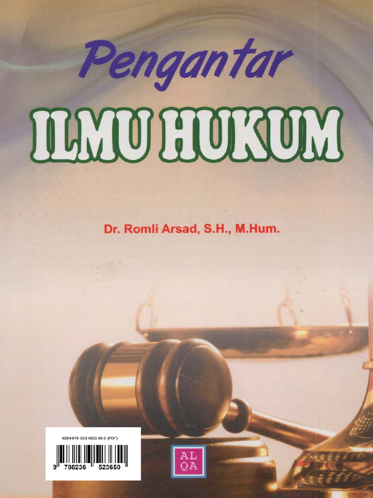 Romli Buku Pengantar Ilmu Hukum | PDF