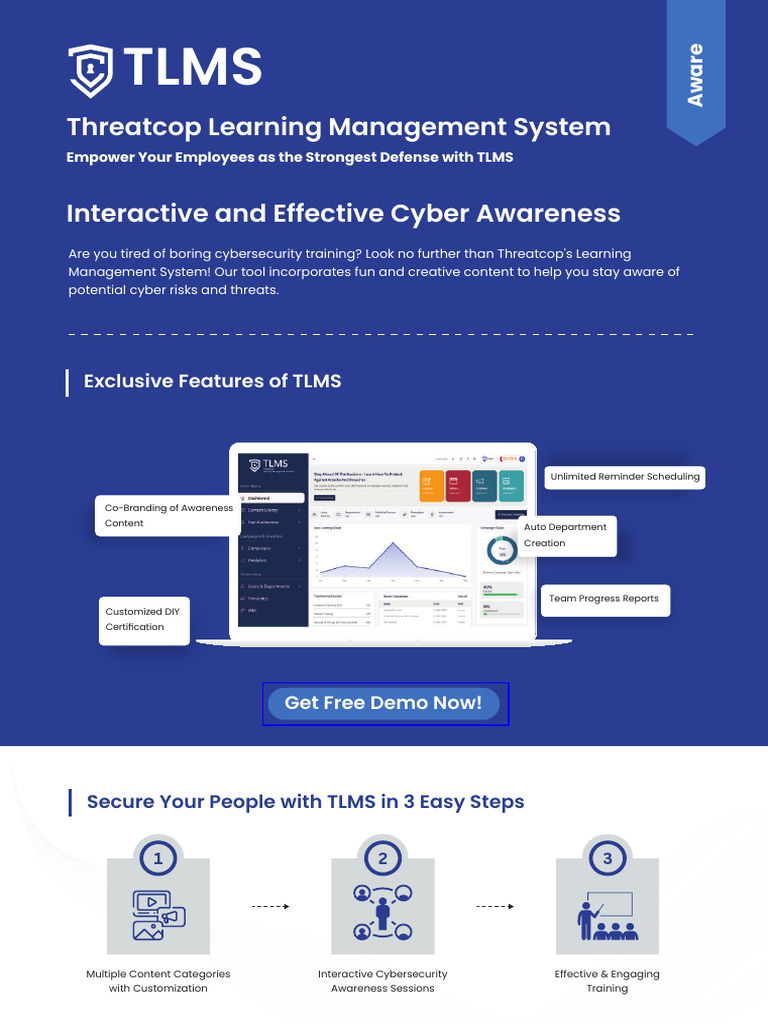 TLMS Product Flyer | PDF | Computer Security | Security