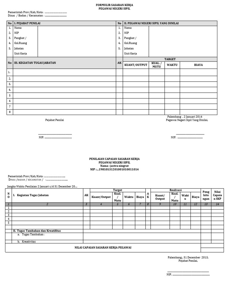 Form - SKP - PPKP | PDF