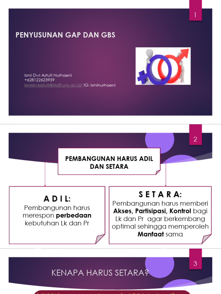 1.GAP GBS Short | PDF | Karier & Perkembangan | Kesehatan Holistik