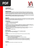 OxyCide Product Specification Sheet PDF | PDF | Disinfectant | Hepatitis B