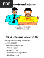 OSHA 10-Hour General Industry Final Exam Answer Key | PDF ...