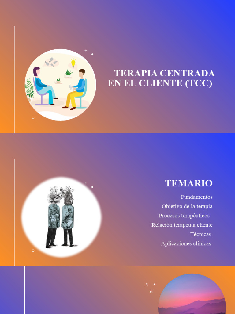 Terapia Centrada en el Cliente: Guía Completa | PDF | Psicoterapia ...