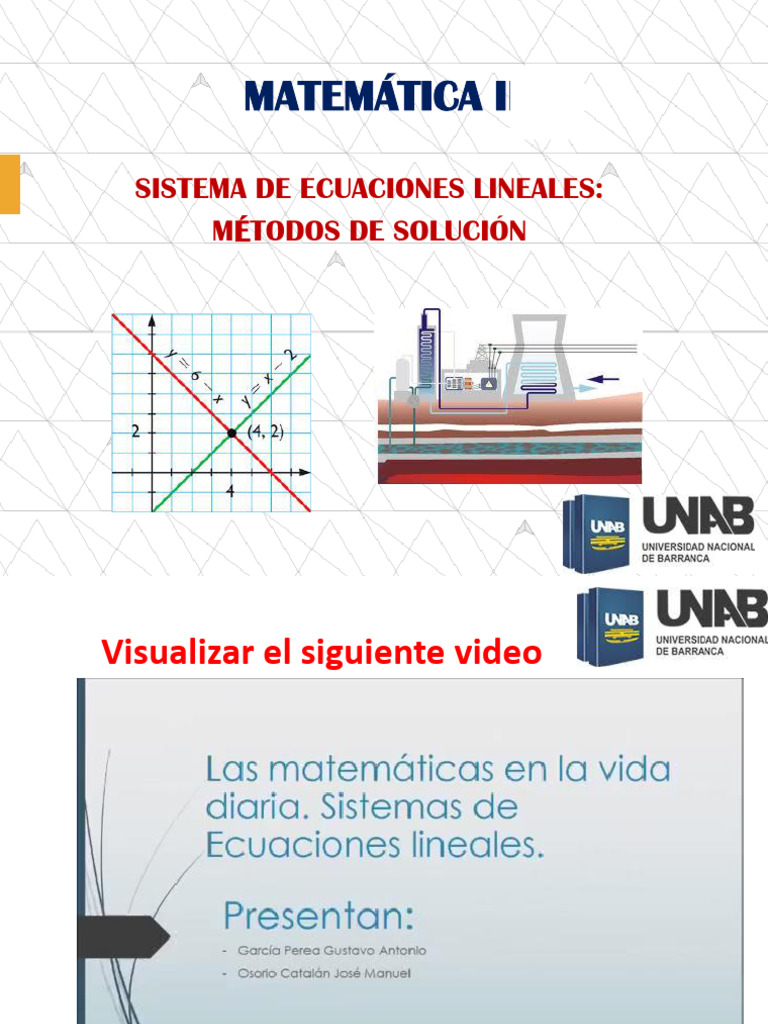 Sistemas de Ecuaciones Lineales | PDF | Ecuaciones | Sistema de ecuaciones lineales