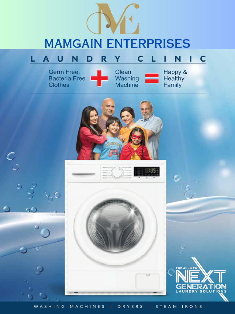 Me Washing Machine Catalogue | PDF | Washing Machine | Laundry