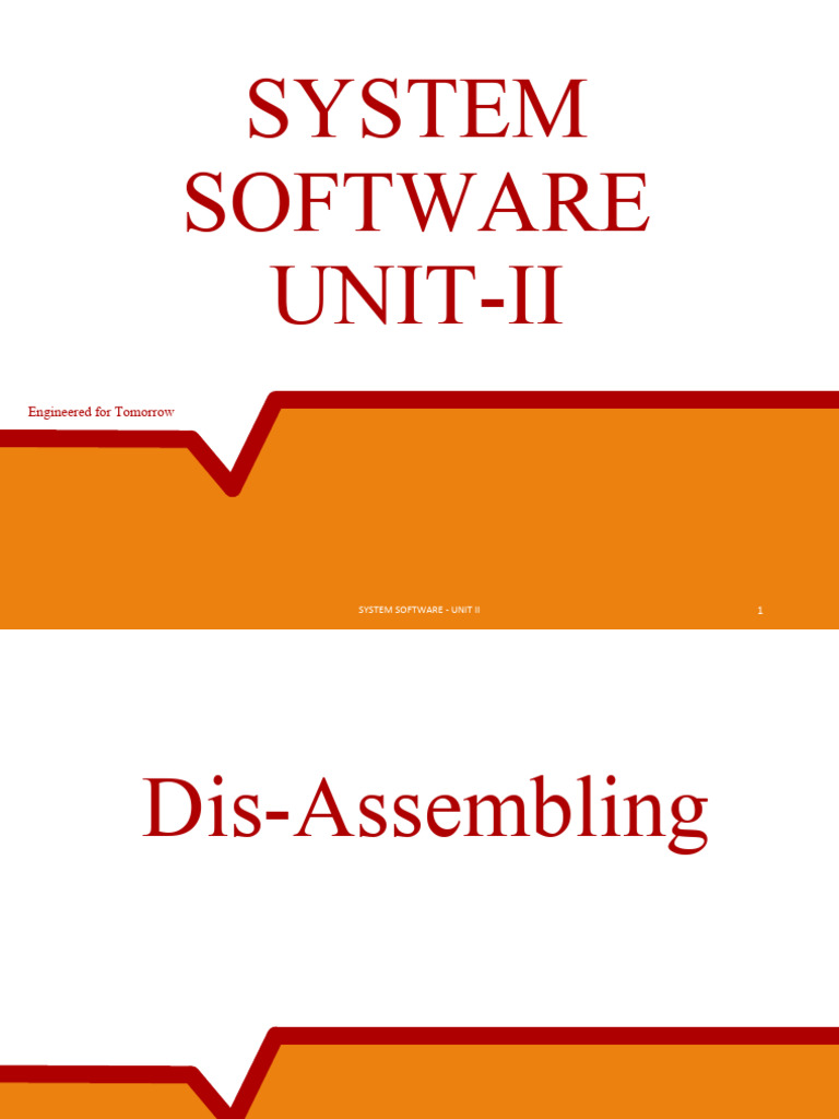 Disassebeling SIC XE | PDF