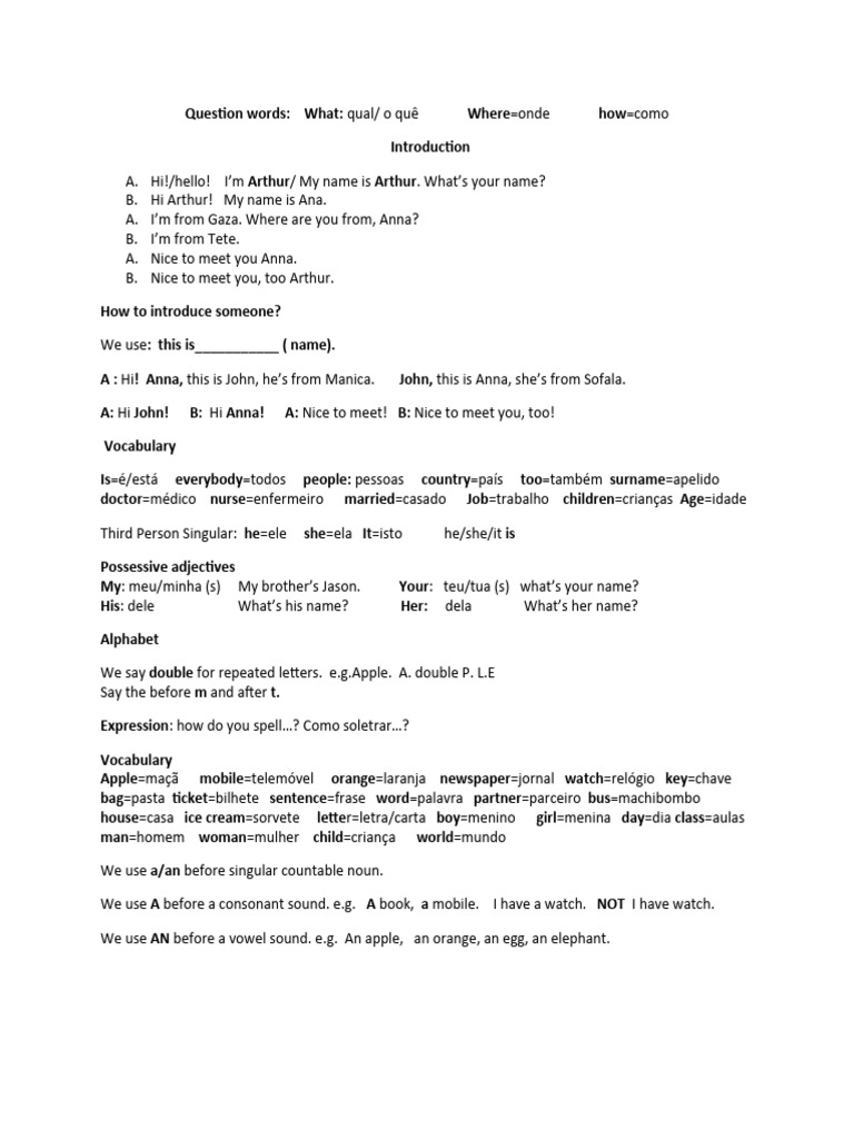 Unit 1-Student's Summary-24 | PDF | Linguistics | Morphology
